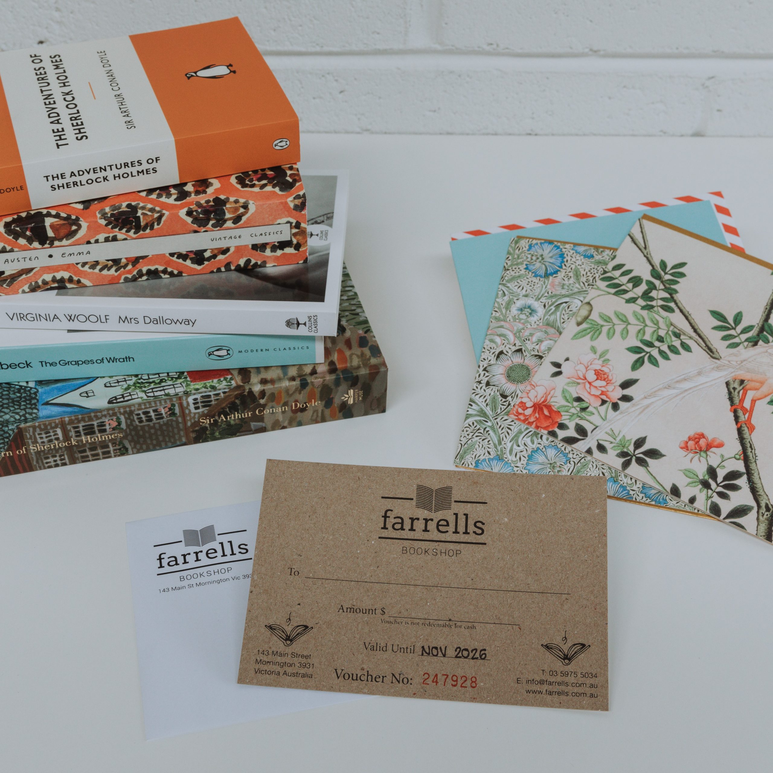 FARRELLS BOOKSHOP GIFT VOUCHER $50 | Farrells Bookshop