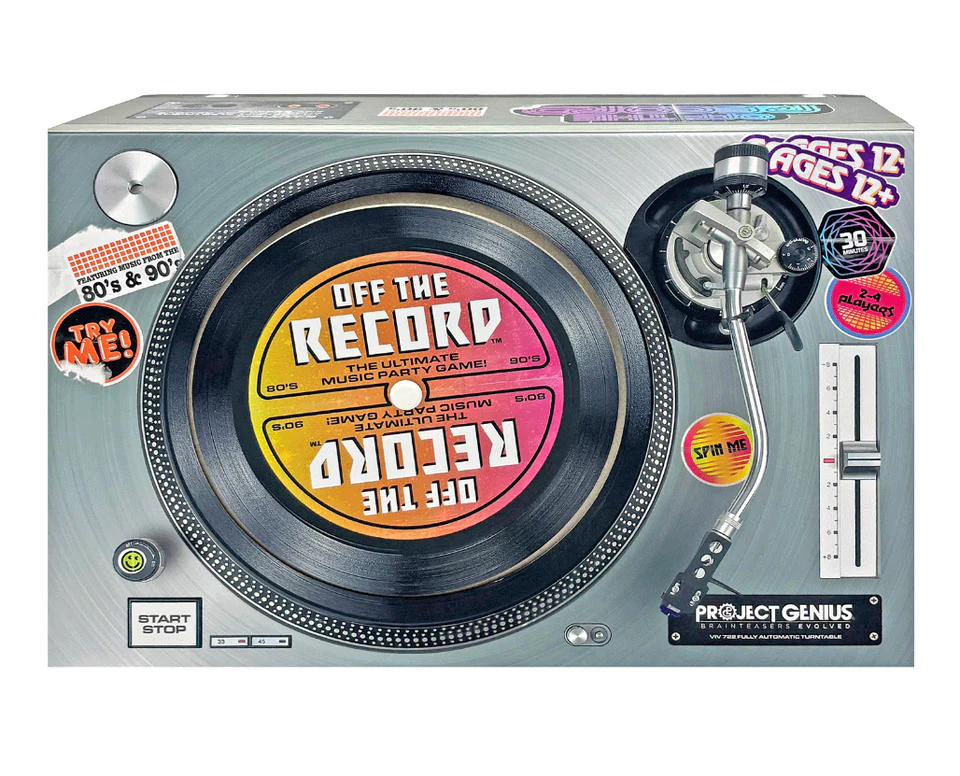 Off The Record Ultimate Music Party Game 80s and 90s by Project Genius ...